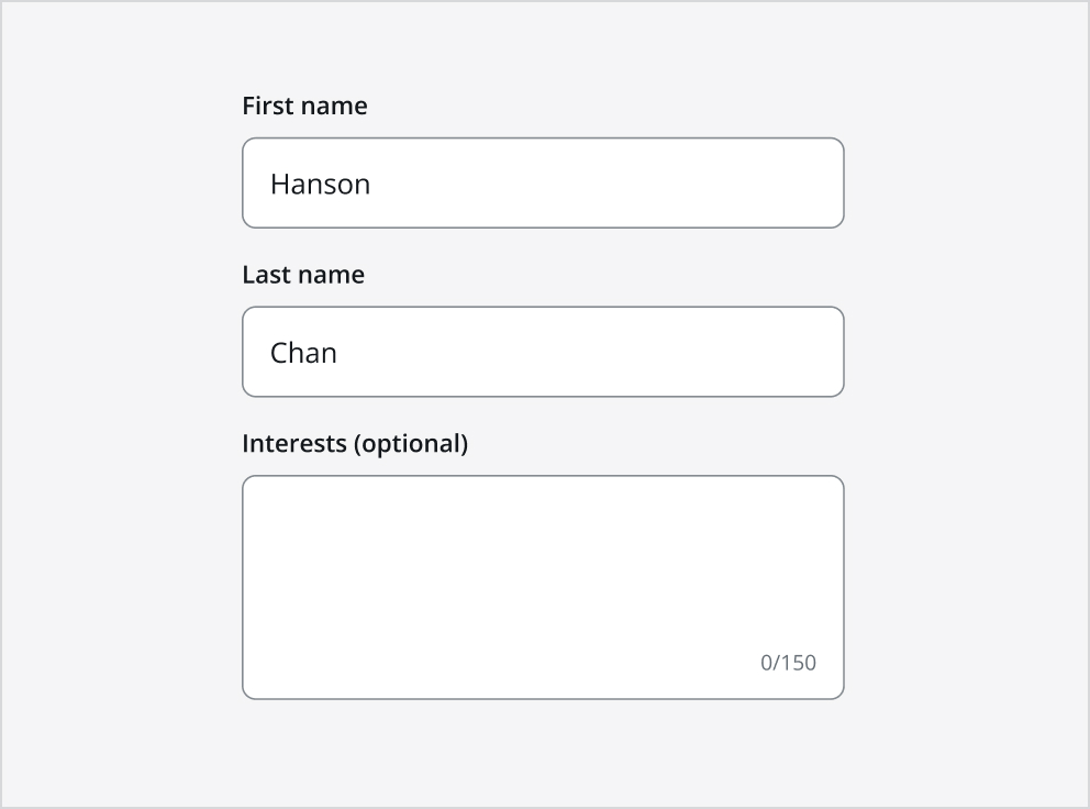 Textarea | AIA Design